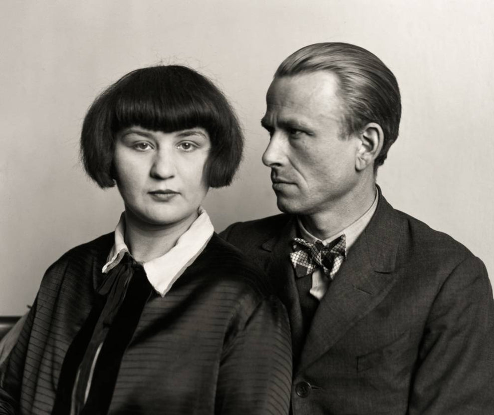 August Sander - Malerehepaar (Martha and Otto Dix), 1925 – Foam Webshop